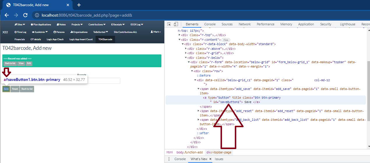 [SOLVED] Help with : Add the code that will submit a form on Enter