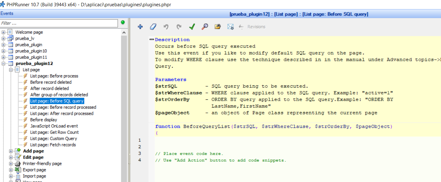 How Passing Search Parameter Value To List Page Beforequerylist
