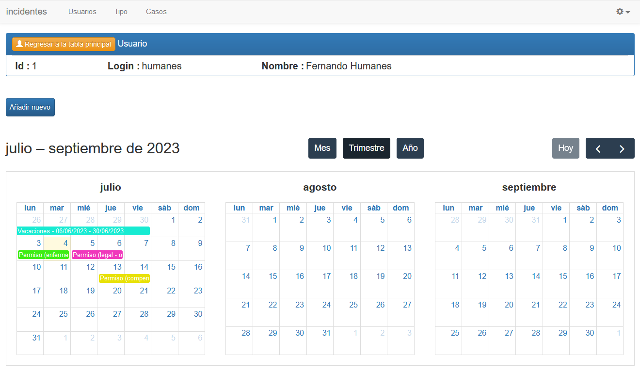 Guide 64 – Using the “FullCalendar” library