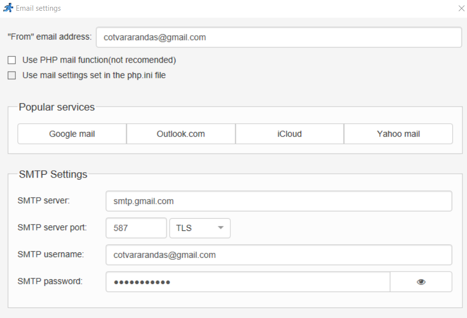 [SOLVED] send email after add