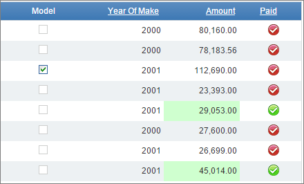 How to update status of record in on click on the List page